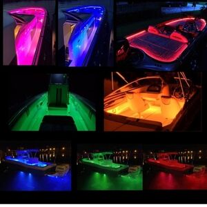 ROLIGHTiC | Accessories | 328 Ft 2v App Rf Remote Control Pontoon Boat ...